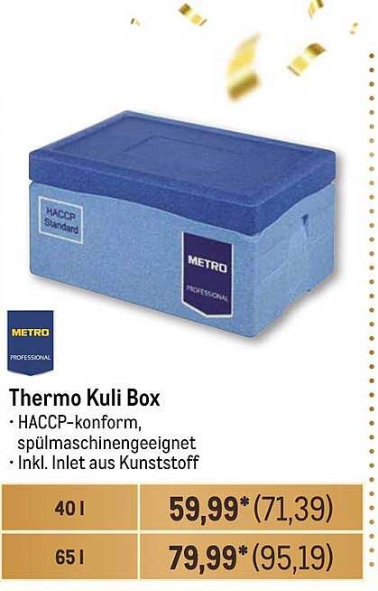 Thermo Kuli Box Angebot bei METRO