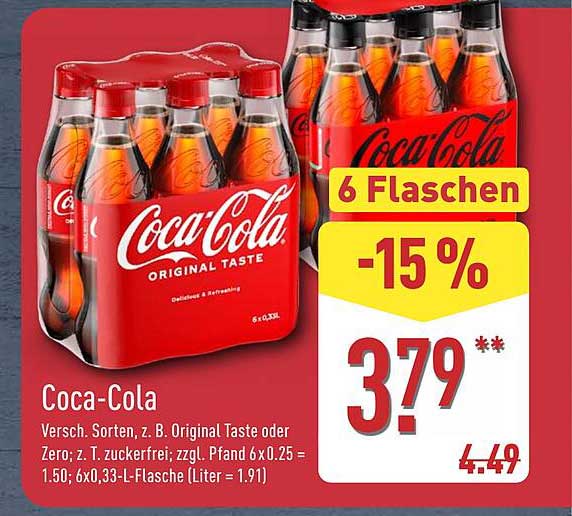 Coca-Cola Angebot bei Aldi Nord - ProspektGuru.de