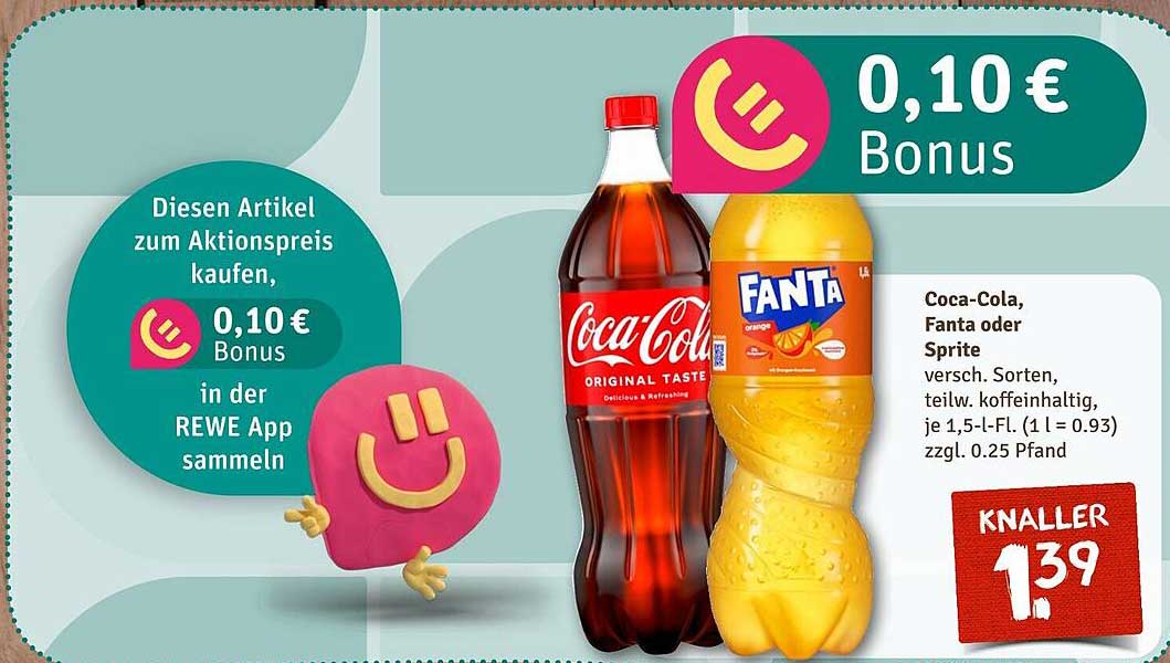 Coca-Cola, Fanta Oder Sprite Angebot bei nahkauf - ProspektGuru.de