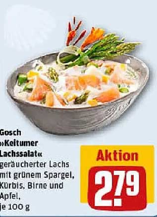 Gosch »Keitumer Lachsalat« Geräucherter Lachs Mit Grünem Spargel ...