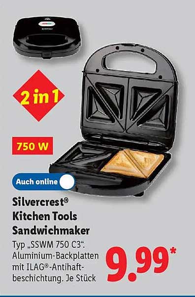 Silvercrest® Kitchen Tools Monsieur Cuisine Smart Angebot bei Lidl ...
