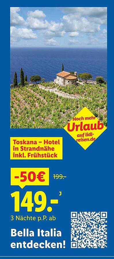 Toskana – Hotel In Strandnähe Inkl. Frühstück Angebot bei Lidl ...