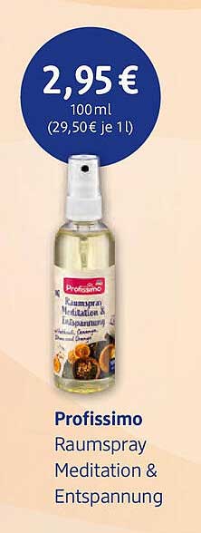 Profissimo Raumspray Meditation & Entspannung Angebot bei dm ...