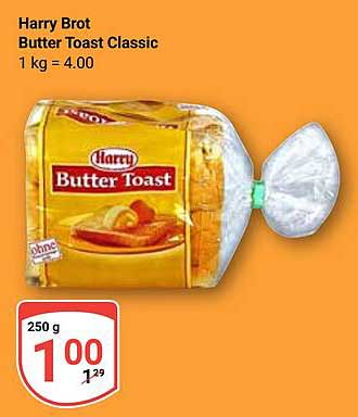Harry Brot Butter Toast Classic Angebot bei Globus - ProspektGuru.de