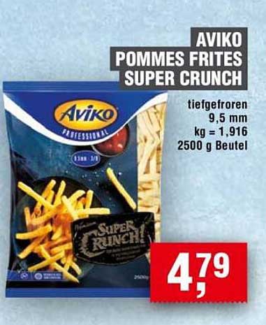 Aviko Pommes Frites Super Crunch Angebot bei Handelshof - ProspektGuru.de
