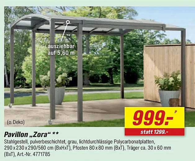 Faszinierend Toom Baumarkt Pavillon Fotos