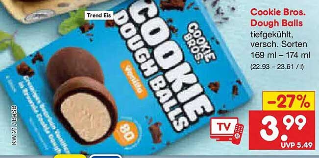 Cookie Bros. Dough Balls Angebot bei Netto Marken-Discount ...
