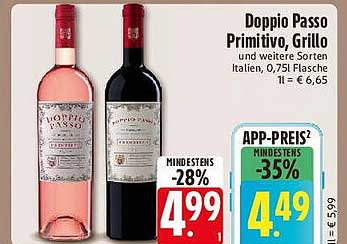 Wunderbar Doppio Passo Primitivo Edeka Bilder
