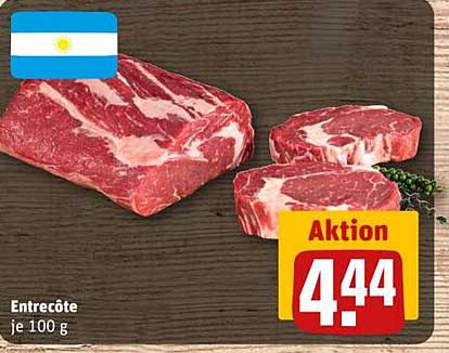 Entrecôte Angebot bei REWE Center - ProspektGuru.de