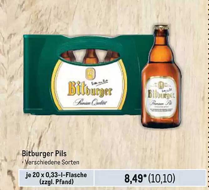 Bitburger Pils Angebot bei METRO