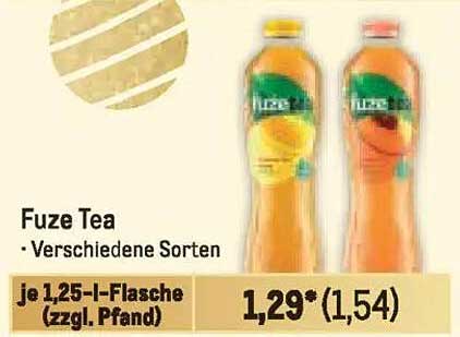 Fuze Tea Angebot bei METRO