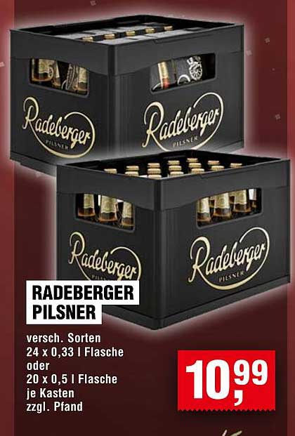 Radeberger Pilsner Angebote – Jetzt bis zu 70 % Rabatt!