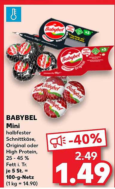 Babybel Angebot bei Kaufland - ProspektGuru.de