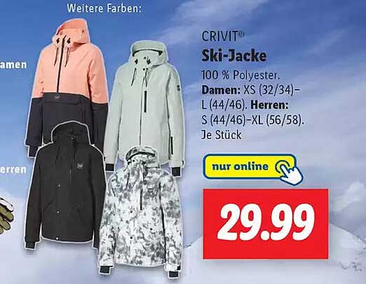 Crivit® Ski-Jacke Angebot bei Lidl
