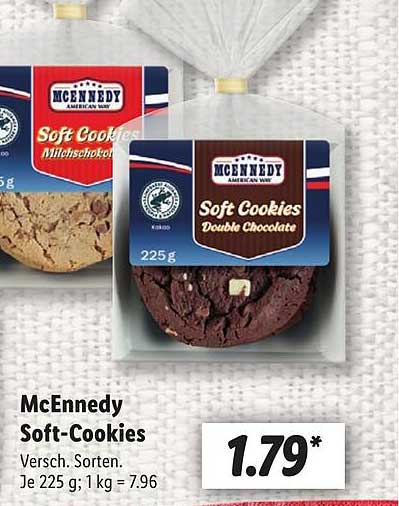 Mcennedy Soft-Cookies Angebot bei Lidl