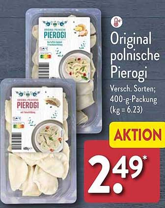 Original Polnische Pierogi Angebot bei Aldi Nord - ProspektGuru.de