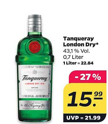 Tanqueray London Dry* Angebot bei NETTO - ProspektGuru.de