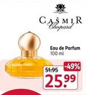 Casmir Eau De Parfum 100 Ml Angebot bei Rossmann - ProspektGuru.de