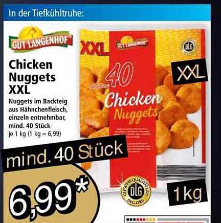 Chicken Nuggets Xxl Von Gut Langenhof Angebot bei Norma - ProspektGuru.de
