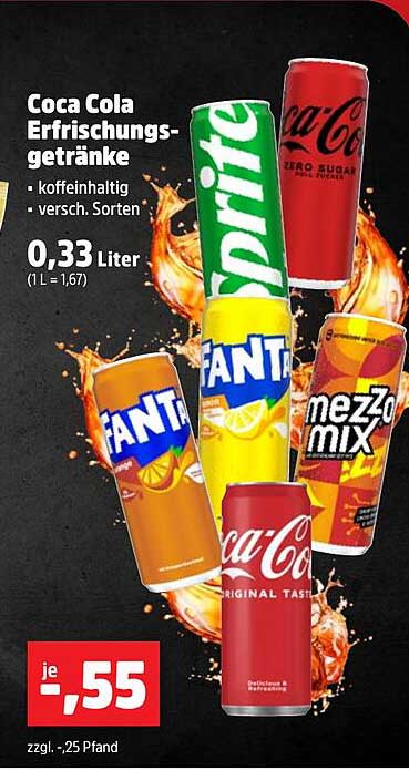Coca-Cola Verschiedene Sorten Angebot bei Getränke Hoffmann ...