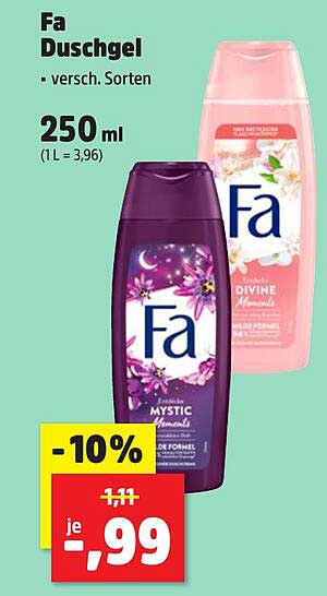 Fa Duschgel - Verschiedene Sorten Angebot bei Thomas Philipps ...