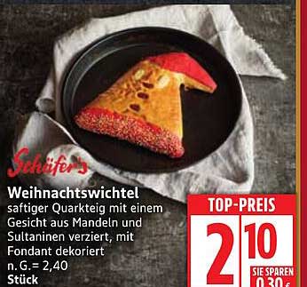 Schäfer's Weihnachtswichtel - Saftiger Quarkteig Mit Mandeln Und ...