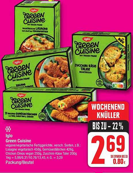 Green Cuisine Angebot bei Edeka