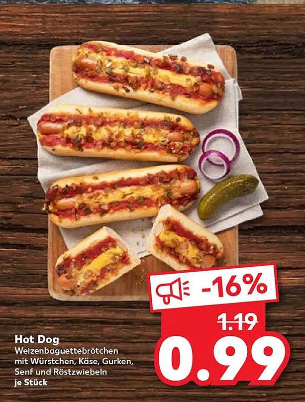 Hot Dog Weizenbaguettebrötchen Mit Würstchen, Käse, Gurken, Senf Und ...