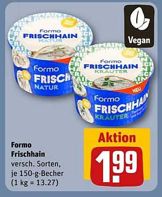 Formo Frischhain – Leckerer Genuss Für Jeden Anlass Angebot bei REWE ...