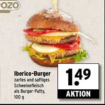 Iberico-Burger - Zartes Und Saftiges Schweinefleisch Als Burger-Patty ...