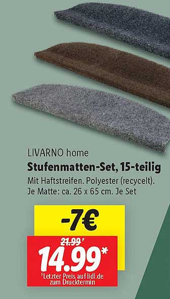 Faszinierend Stufenmatten Set 15 Teilig Lidl Bild
