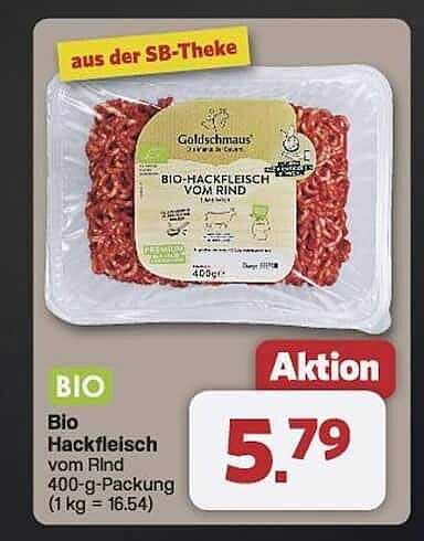 Bio Hackfleisch Vom Rind 400-G-Packung Angebot bei Famila Nord Ost
