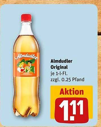 Almdudler Original Angebot bei REWE Kaufpark - ProspektGuru.de