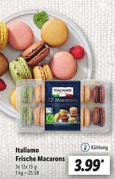 Italamo Frische Macarons Angebot bei Lidl