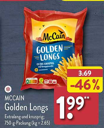 Mccain Golden Longs Angebot bei Aldi Nord