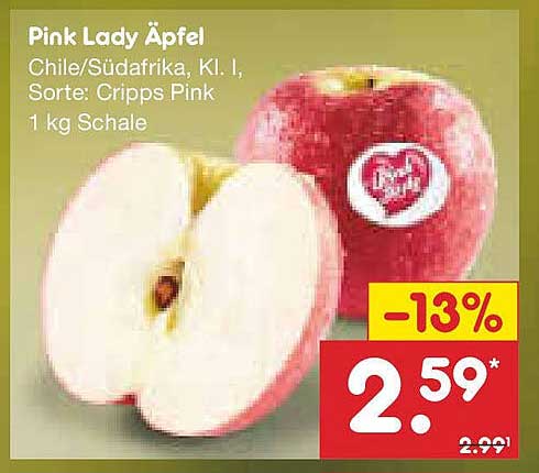 Pink Lady Äpfel Angebot bei Netto Marken-Discount - ProspektGuru.de
