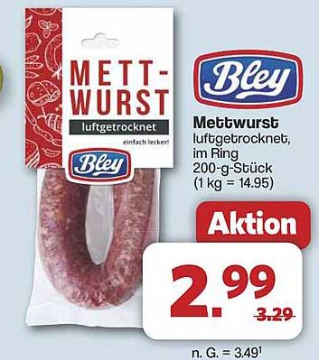 Mettwurst Angebot bei Famila Nord West - ProspektGuru.de