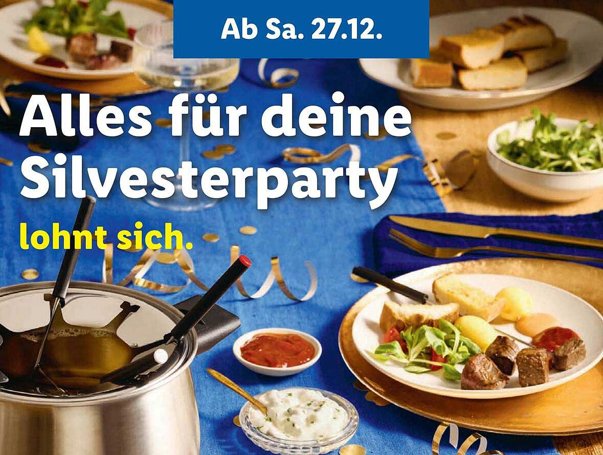 Alles Für Deine Silvesterparty Angebot bei Lidl - ProspektGuru.de
