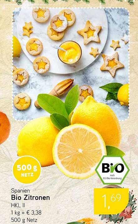 Bio Zitronen 500 G Angebot bei Dornseifer - ProspektGuru.de