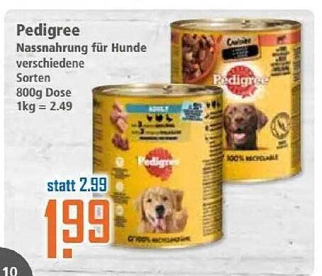 Verwunderlich Pedigree Nassfutter 800g Bilder