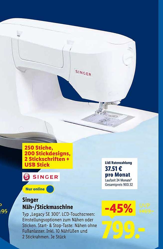 Faszinierend Stickmaschine Gnstig Lidl Bild