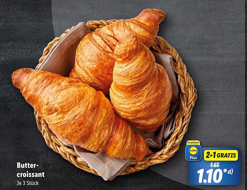 Butter-Croissant Angebot bei Lidl - ProspektGuru.de