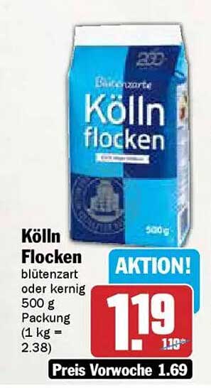 Kölln Hafer-Flocken Angebot bei Handelshof - ProspektGuru.de