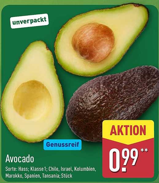 Avocado Angebot bei Aldi Nord - ProspektGuru.de