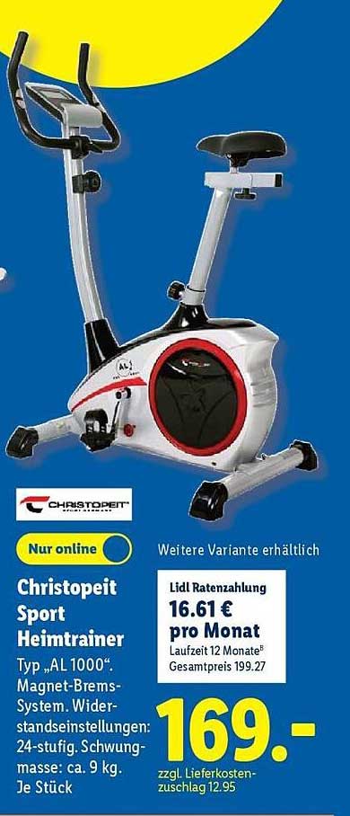 Spannende Christopeit Sport Heimtrainer Bilder