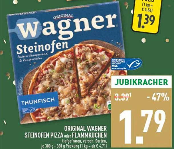 Original Wagner Steinoffen Pizza Oder Flammkuchen Angebot bei Marktkauf ...
