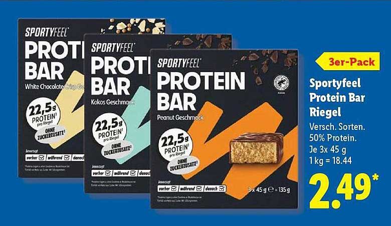 Protein Riegel Lidl