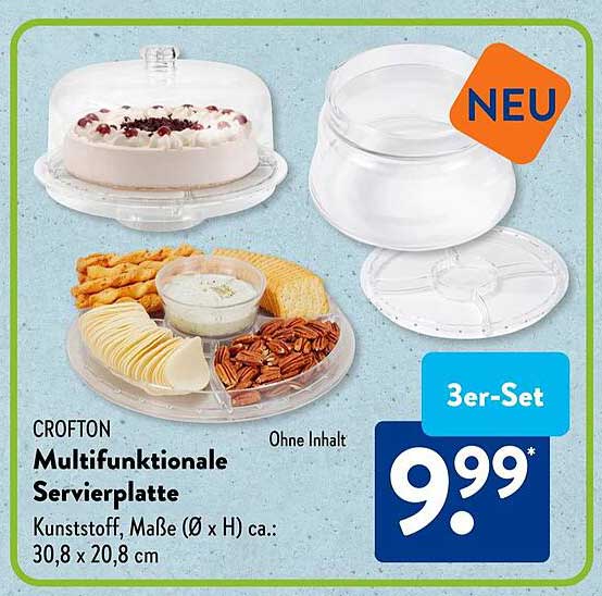 Crofton Multifunktionale Servierplatte Angebot bei Aldi Süd ...