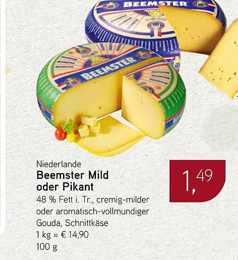 Beemster Mild Oder Pikant Angebot bei Dornseifer - ProspektGuru.de