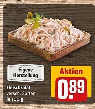 Fleischsalat Angebot bei REWE Center - ProspektGuru.de